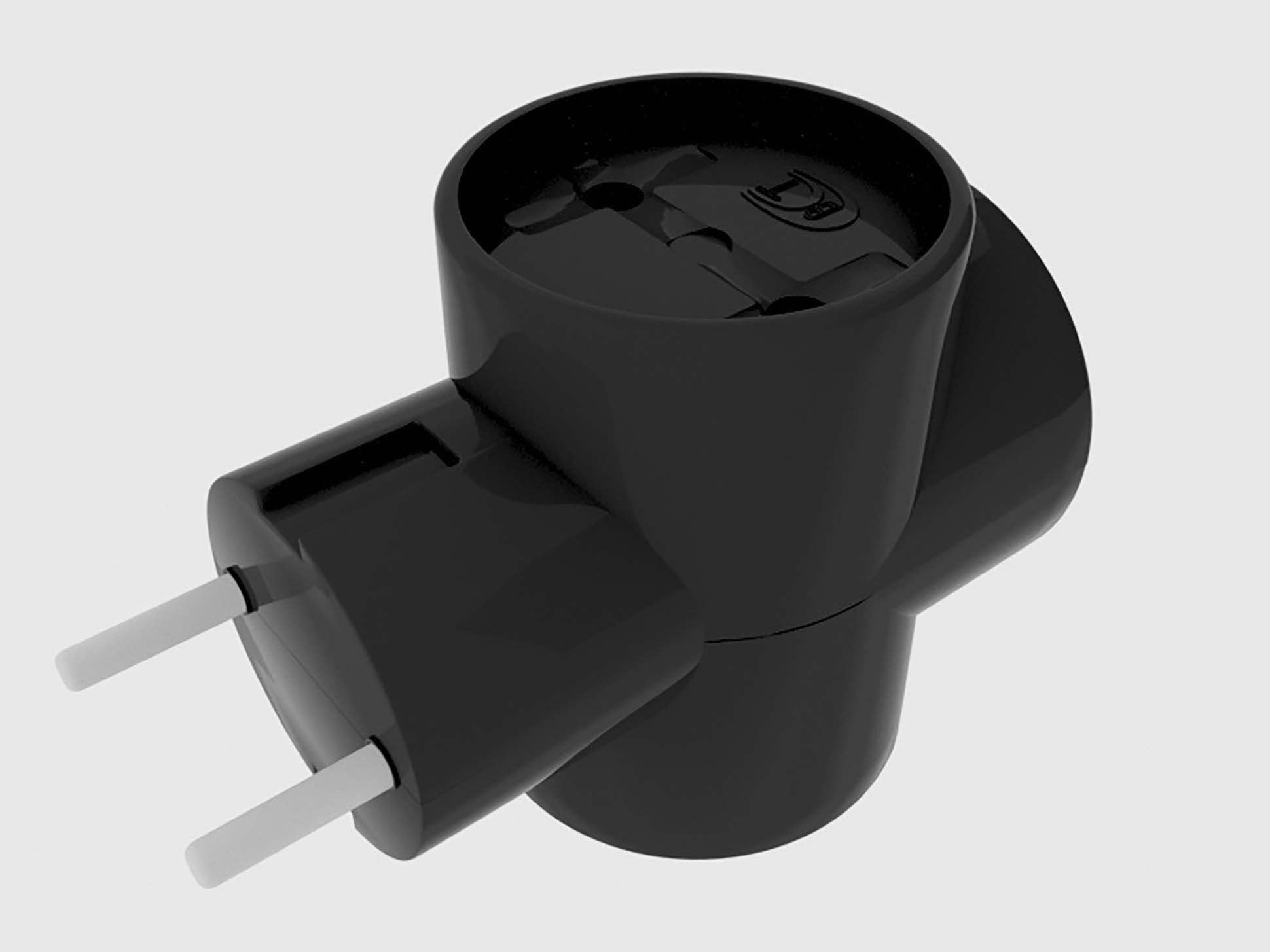 Splitter triple 3D model | CGTrader