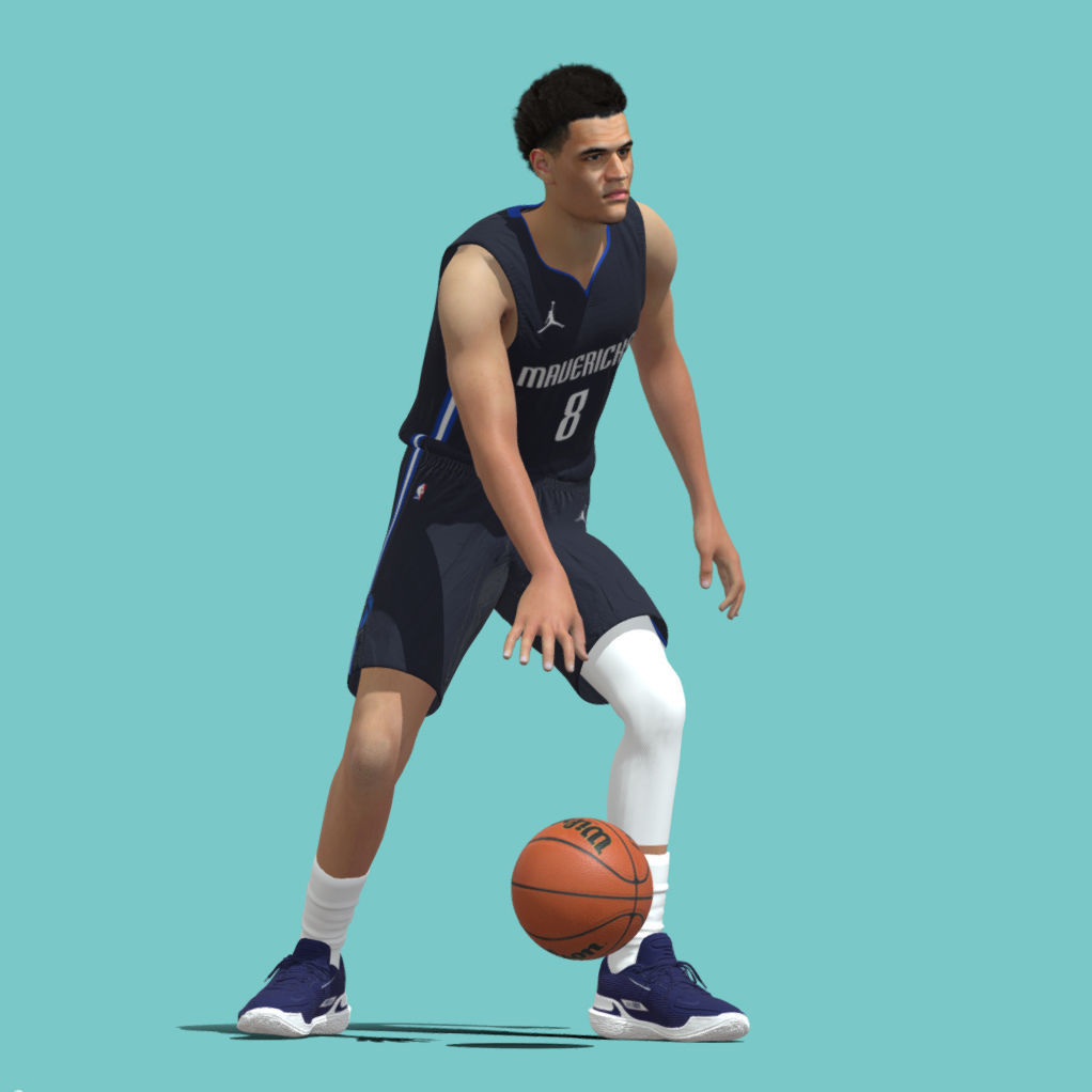 3D Rigged Josh Green Dallas Mavericks NBA 3D model animated rigged ...