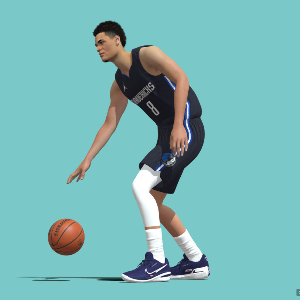 3D Rigged Josh Green Dallas Mavericks NBA 3D model animated rigged ...