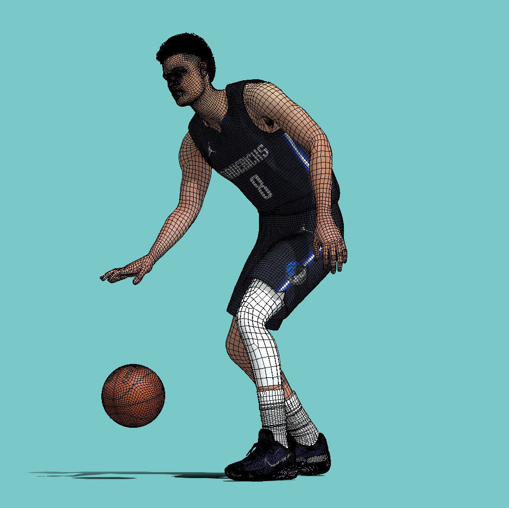 3D Rigged Josh Green Dallas Mavericks NBA 3D model animated rigged ...