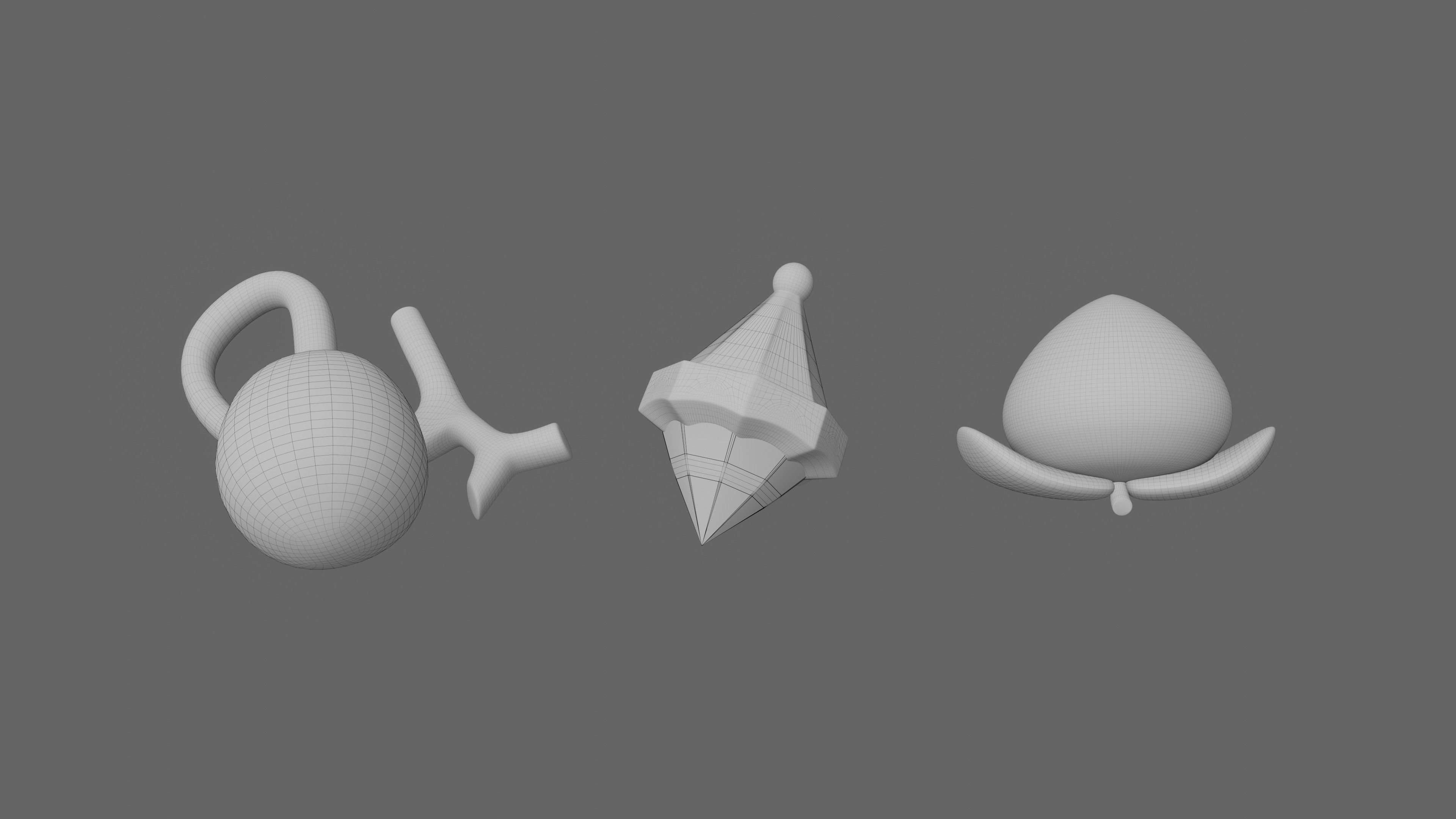 3D model Pokemon Berries Set 1 VR / AR / low-poly | CGTrader