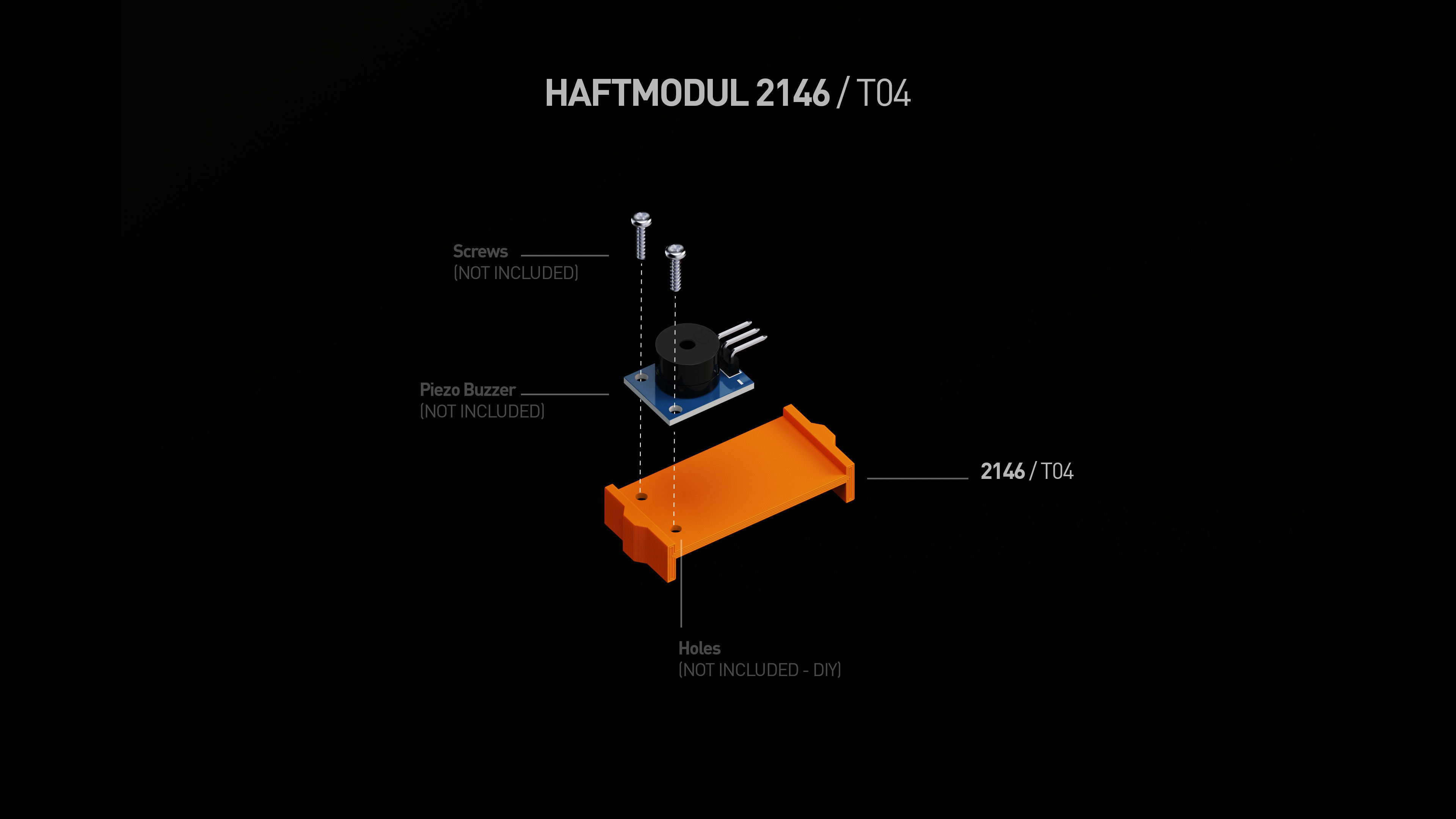 Haftmodul 2146 3D model 3D printable | CGTrader