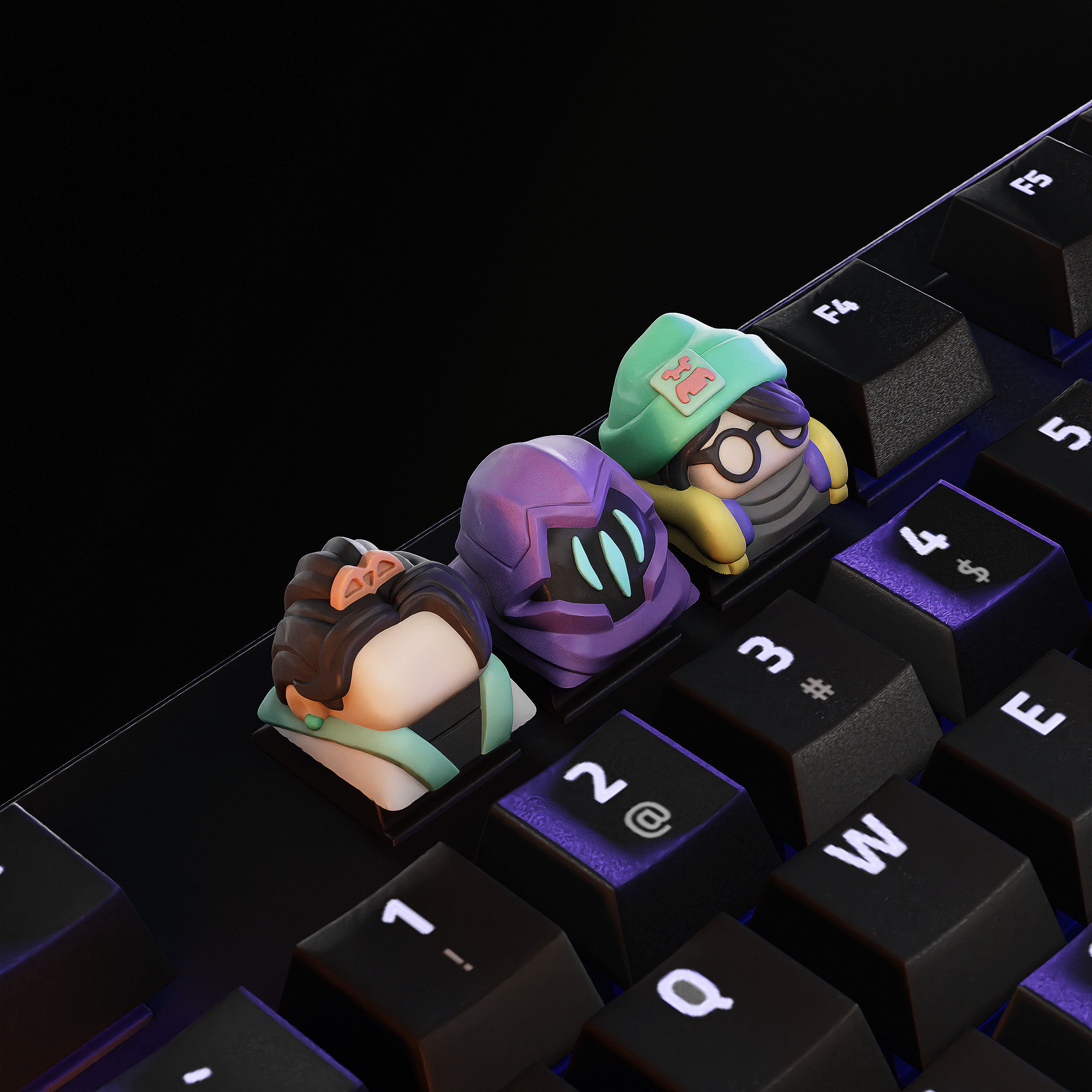 Valorant Keycaps Vol I - Mechanical Keyboard 3D model 3D printable ...
