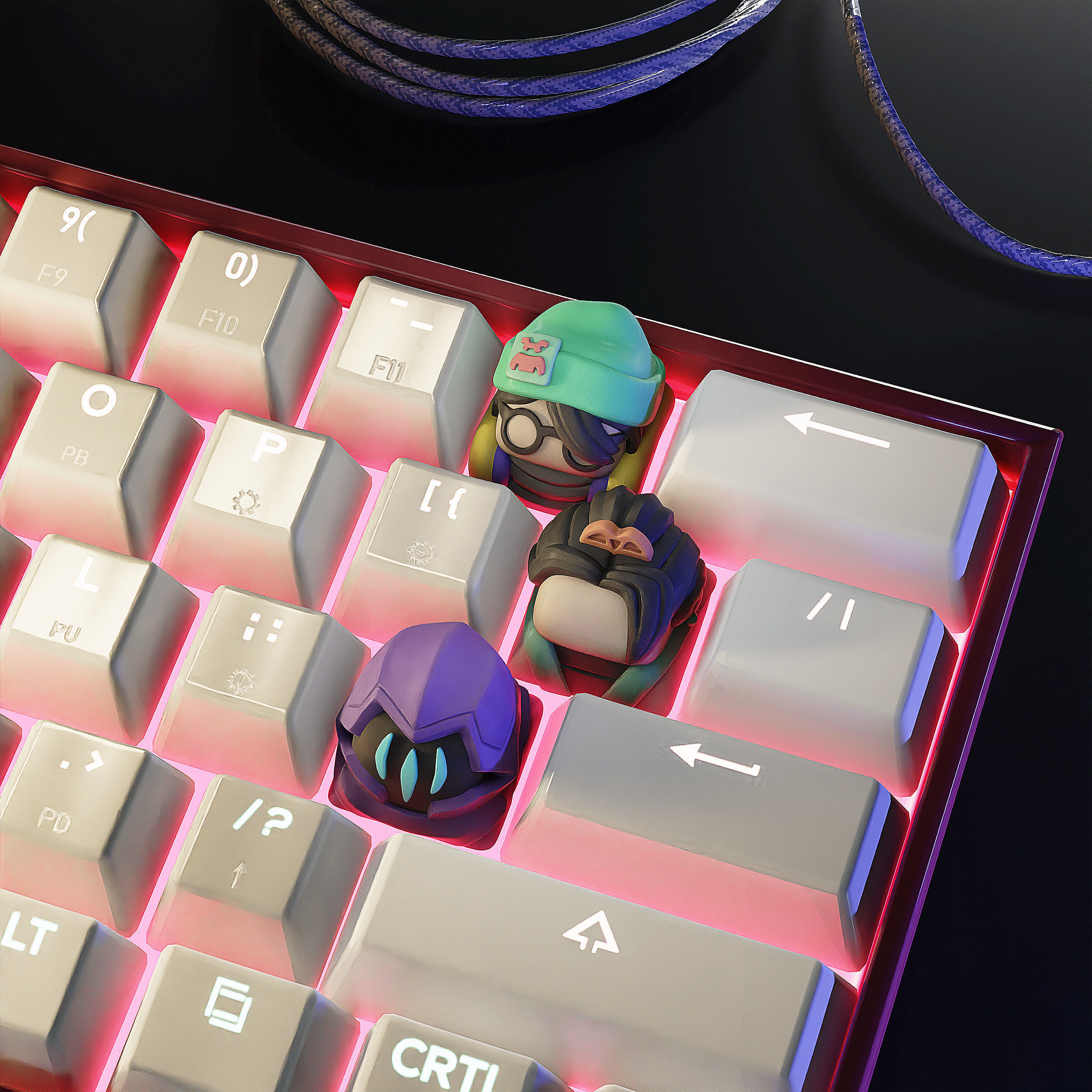 Valorant Keycaps Vol I - Mechanical Keyboard 3D model 3D printable ...