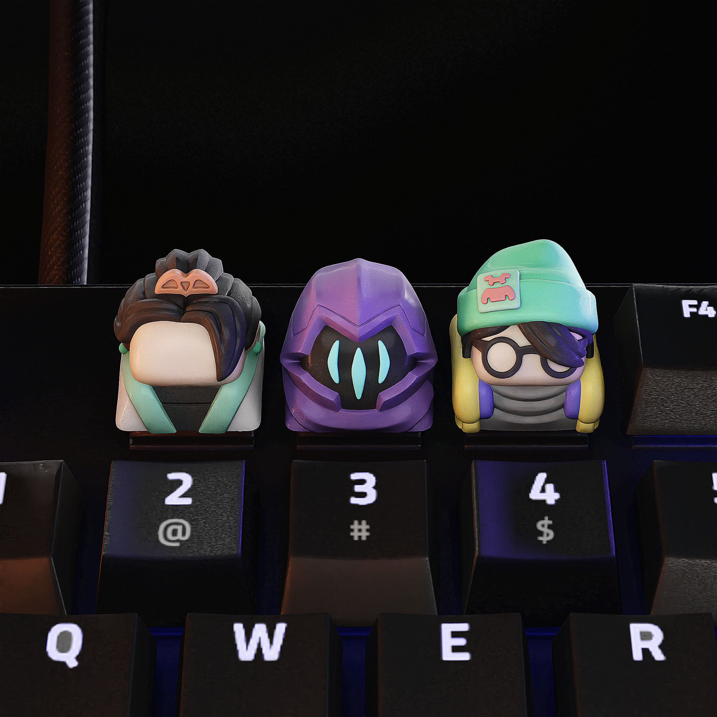 Valorant Keycaps Vol I - Mechanical Keyboard 3D model 3D printable ...