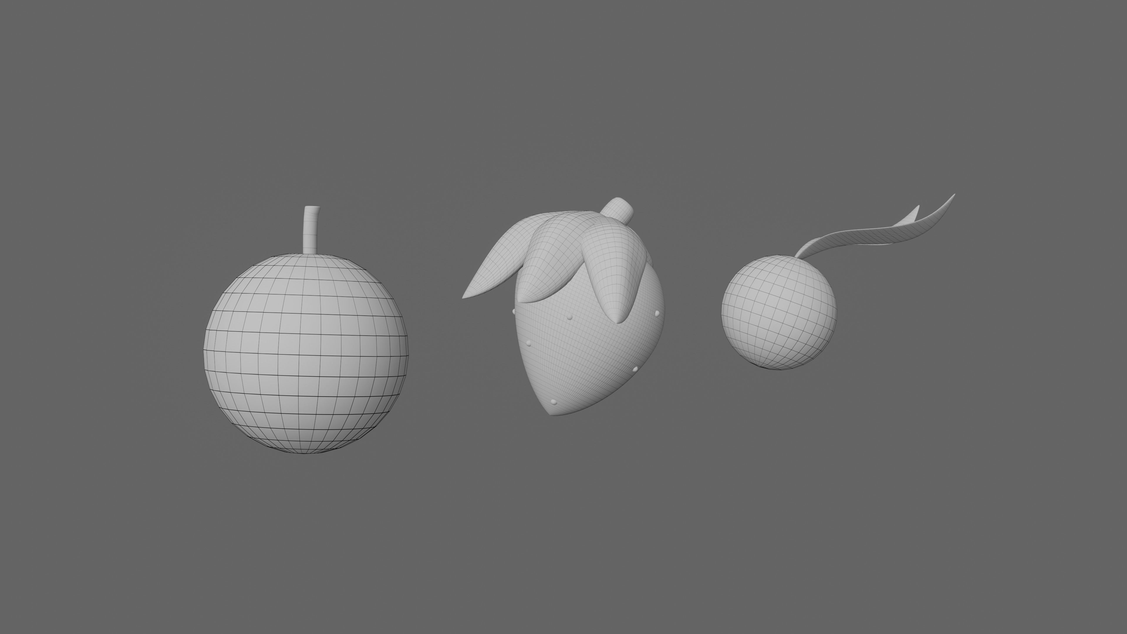 3D model Pokemon Berries Set 2 VR / AR / low-poly | CGTrader