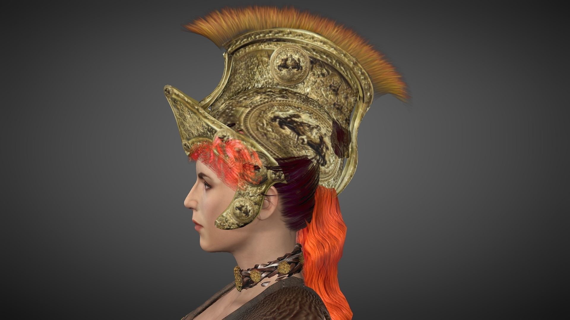 3D model Athena VR / AR / low-poly | CGTrader