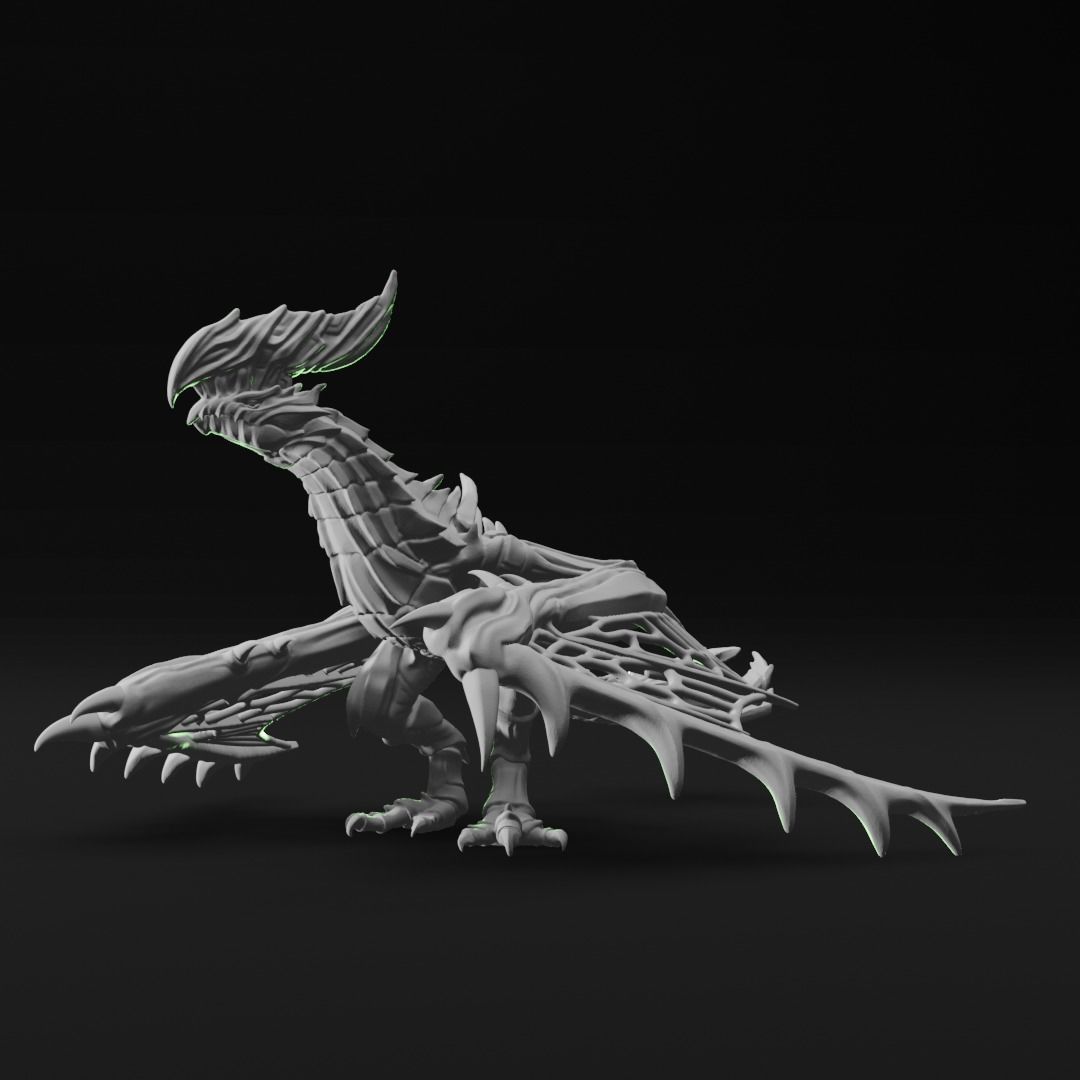 Astalos Wyvern Fan Art Monster Hunter 3D Print 3D model 3D printable ...
