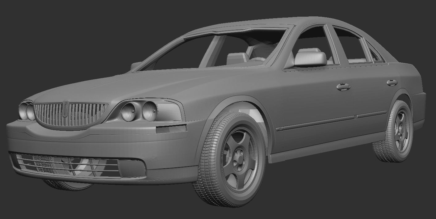 Lincoln LS 1999 3D model 3D printable | CGTrader