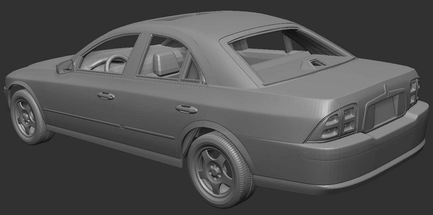 Lincoln LS 1999 3D model 3D printable | CGTrader