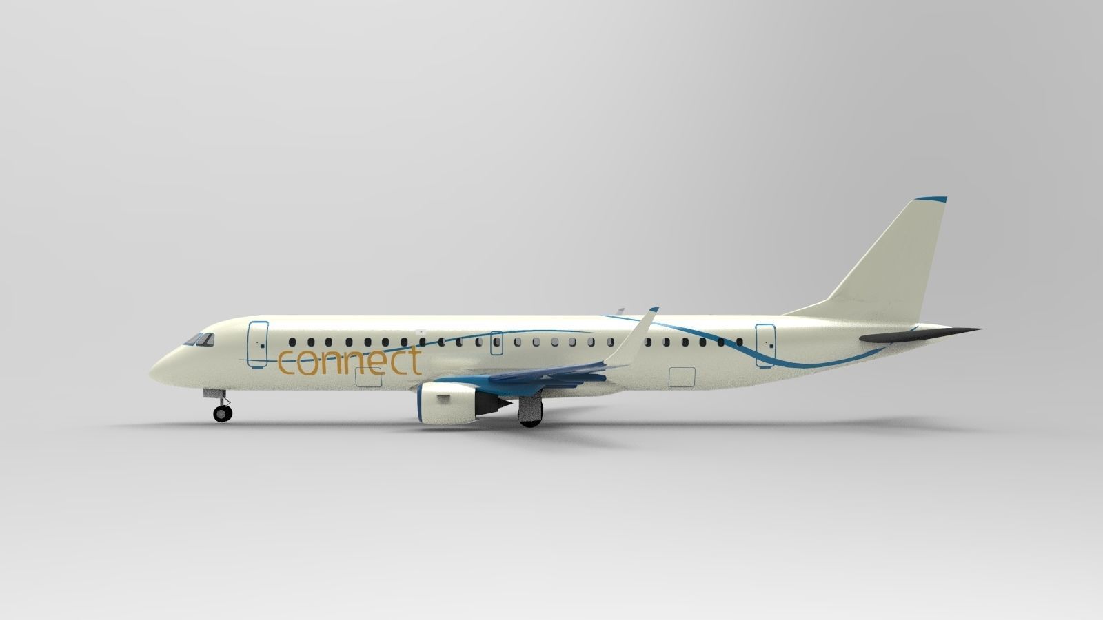 Embraer E190 3D model | CGTrader