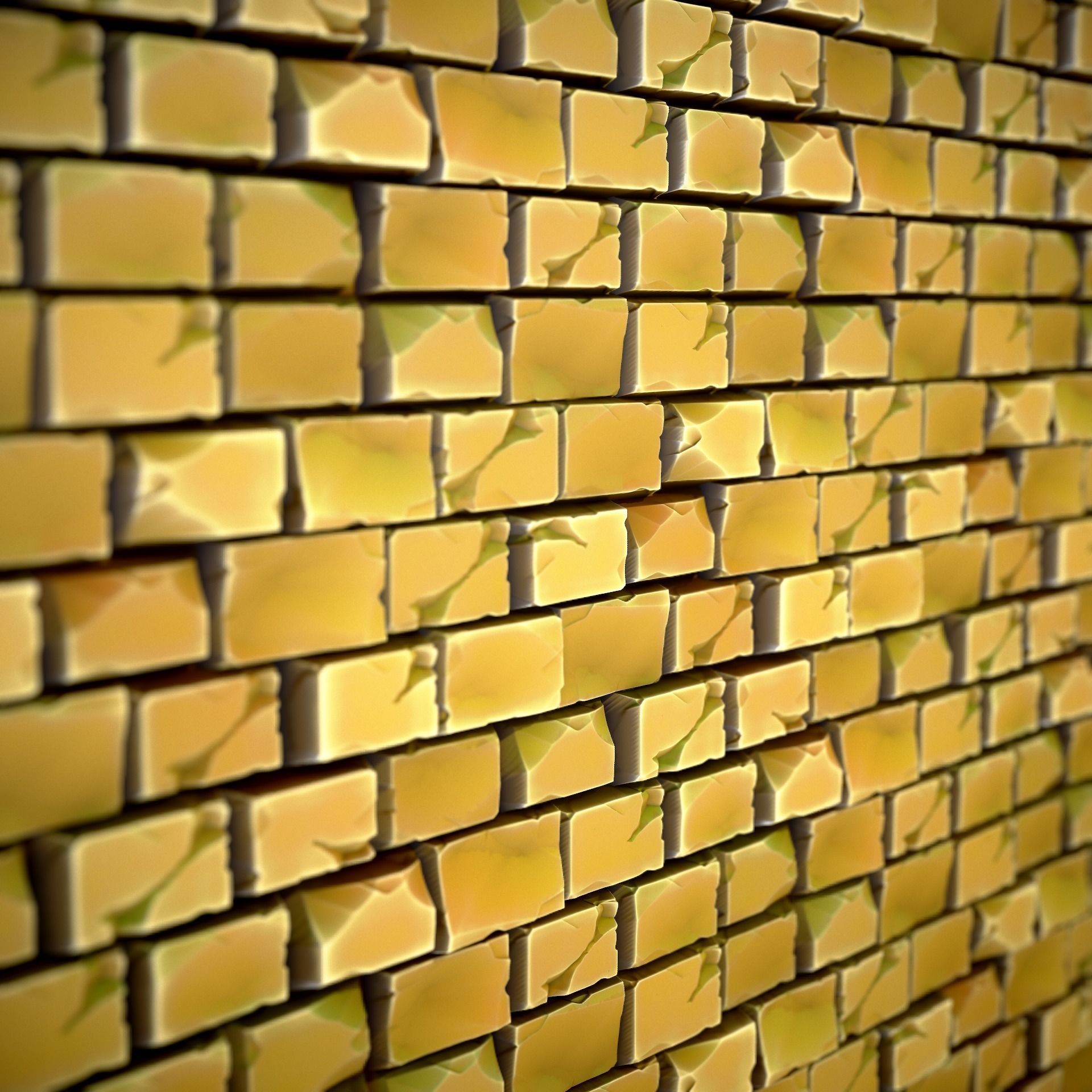 Stylized Brick Texture | CGTrader