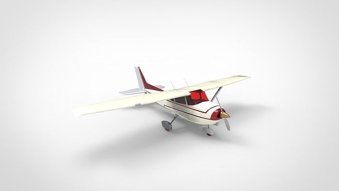 Cessna 172S Skyhawk SP 3D model | CGTrader