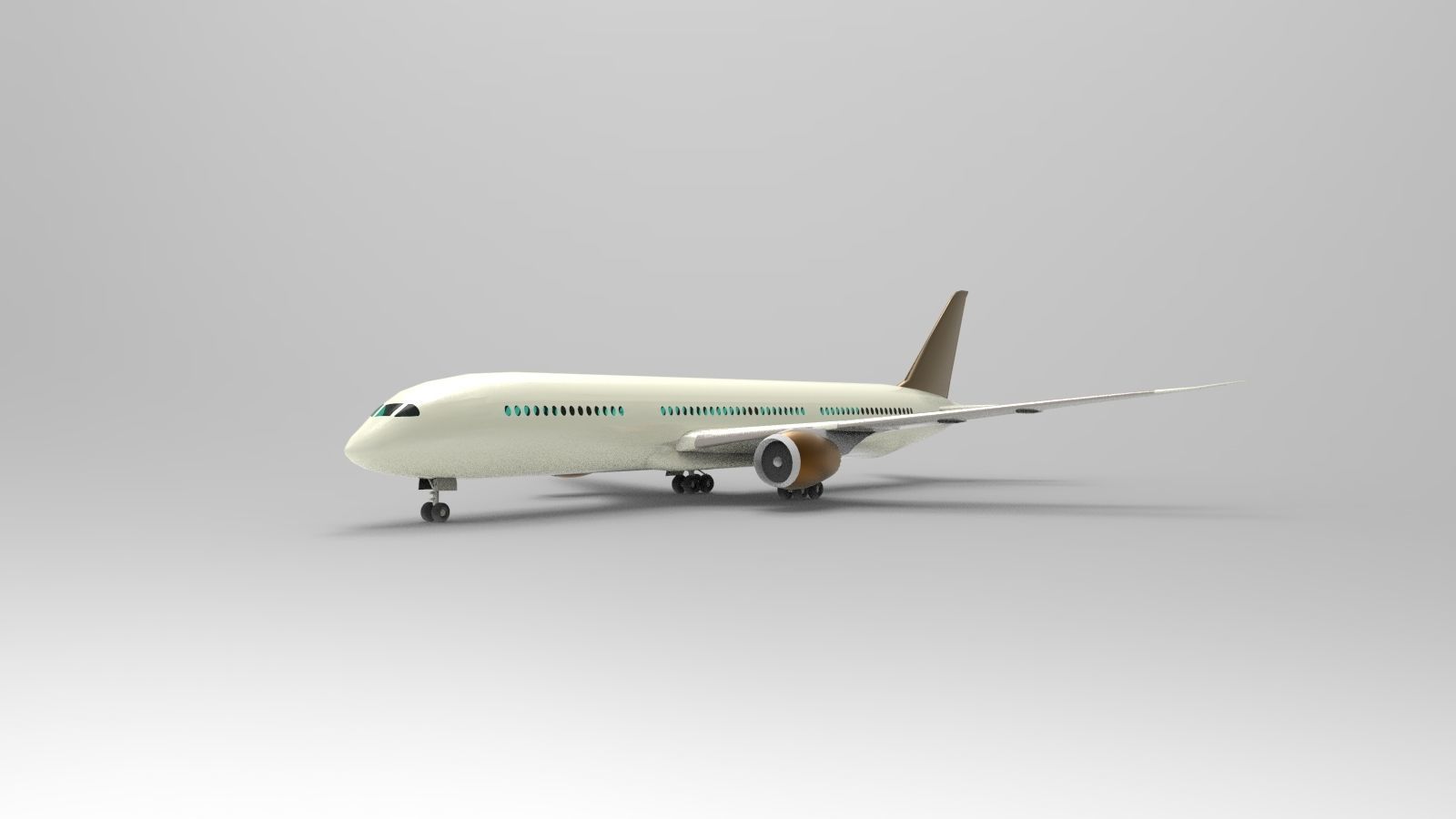 Boeing 787-9 3D model | CGTrader
