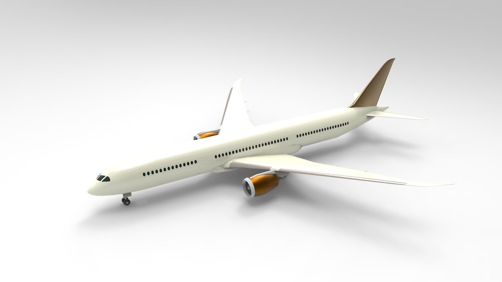 Boeing 787-9 3D model | CGTrader
