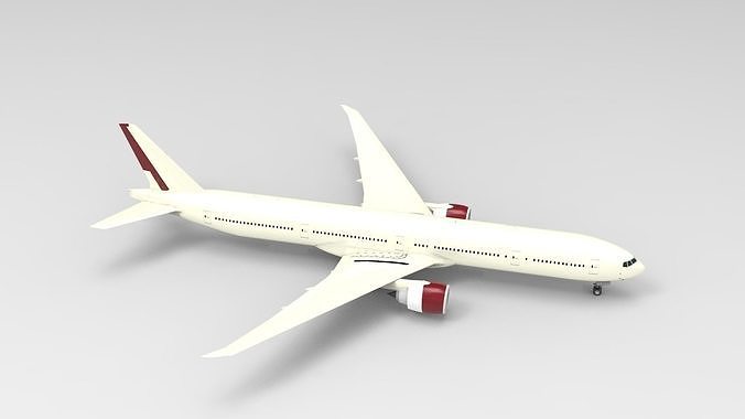 Boeing 777-300ER 3D model | CGTrader
