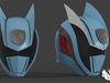 Power Ranger SPD Shadow Helmet 3D model 3D printable | CGTrader