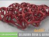 Delaunay Mesh Weaverbird Parametric Grasshopper Rhino Model 3D model | CGTrader