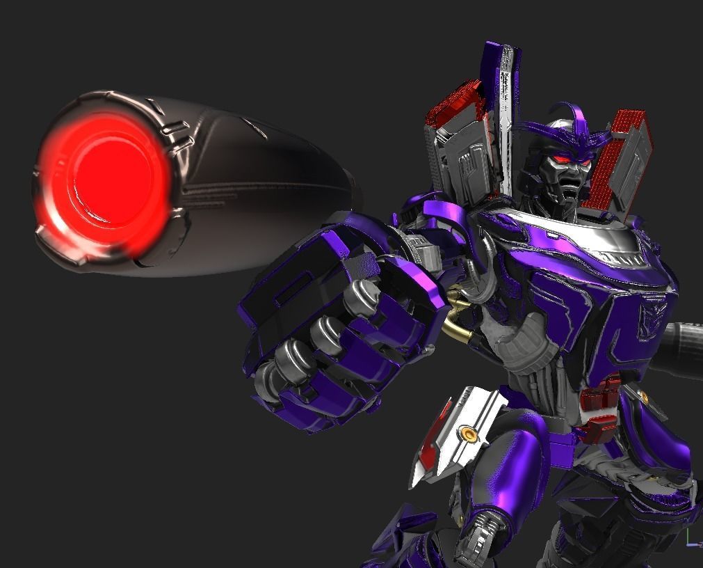 Galvatron 3d ready for print 3D model 3D printable | CGTrader