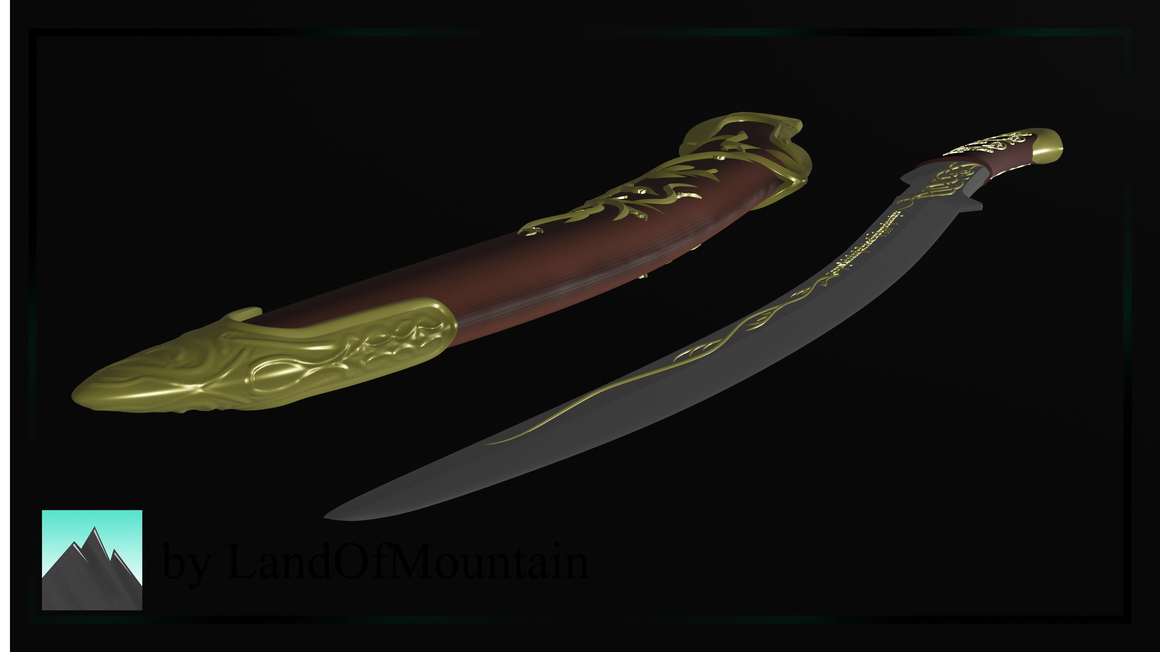 Lord of the Rings - Hadhafang 3D model 3D printable | CGTrader