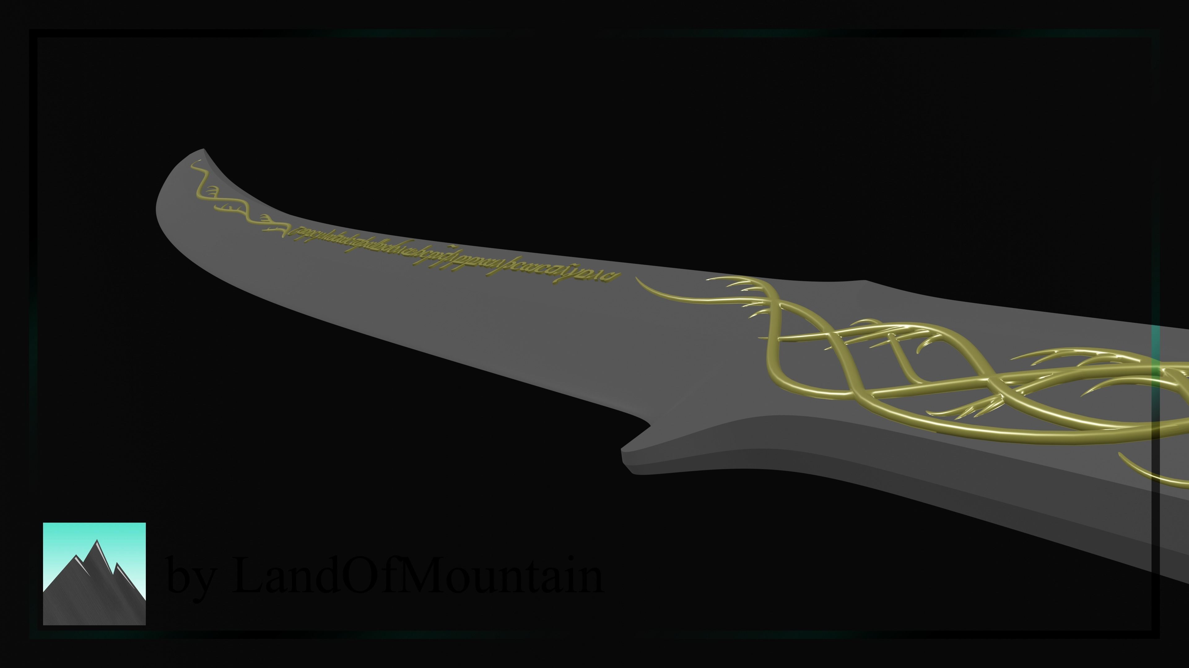 Lord of the Rings - Hadhafang 3D model 3D printable | CGTrader