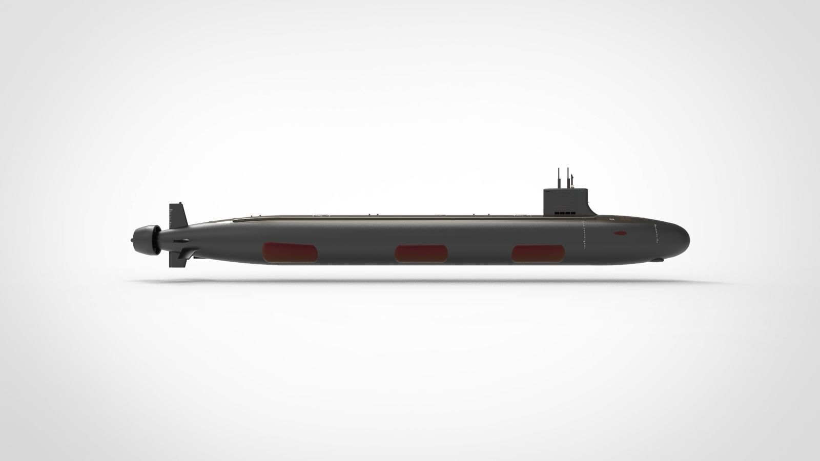 Virginia class submarine 3D model | CGTrader