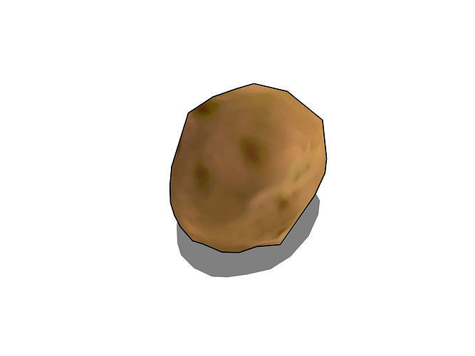 potato 3D model | CGTrader