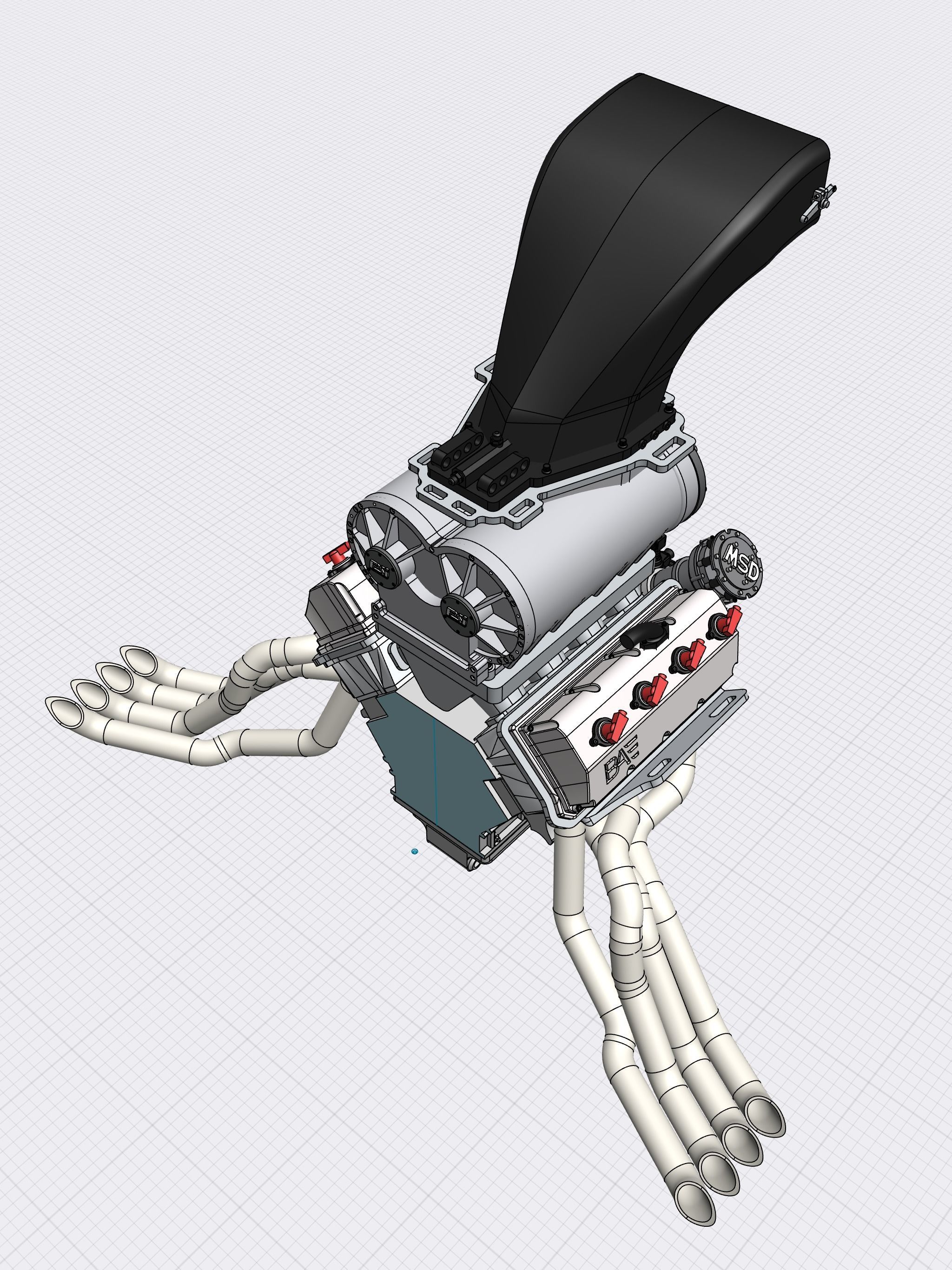 PSI Blown Hemi Gen 2 complete for Promod 3D model 3D printable | CGTrader