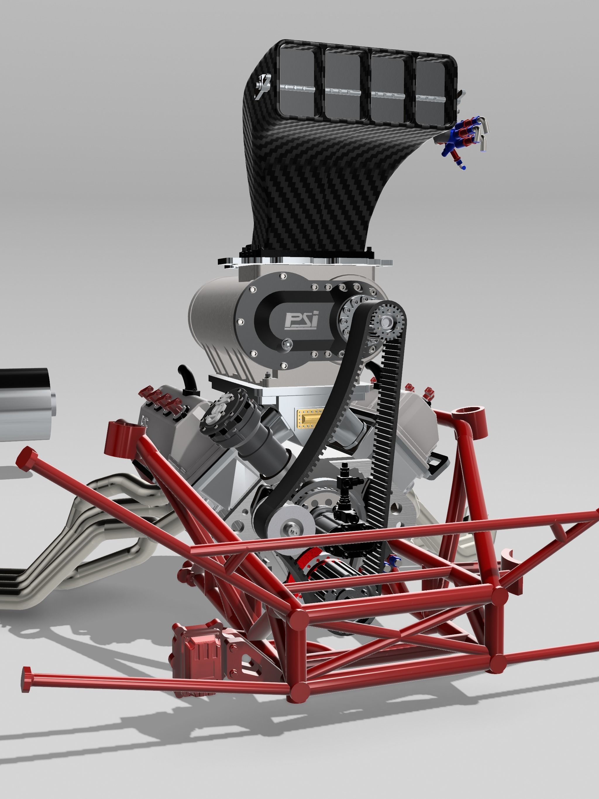 PSI Blown Hemi Gen 2 complete for Promod 3D model 3D printable | CGTrader