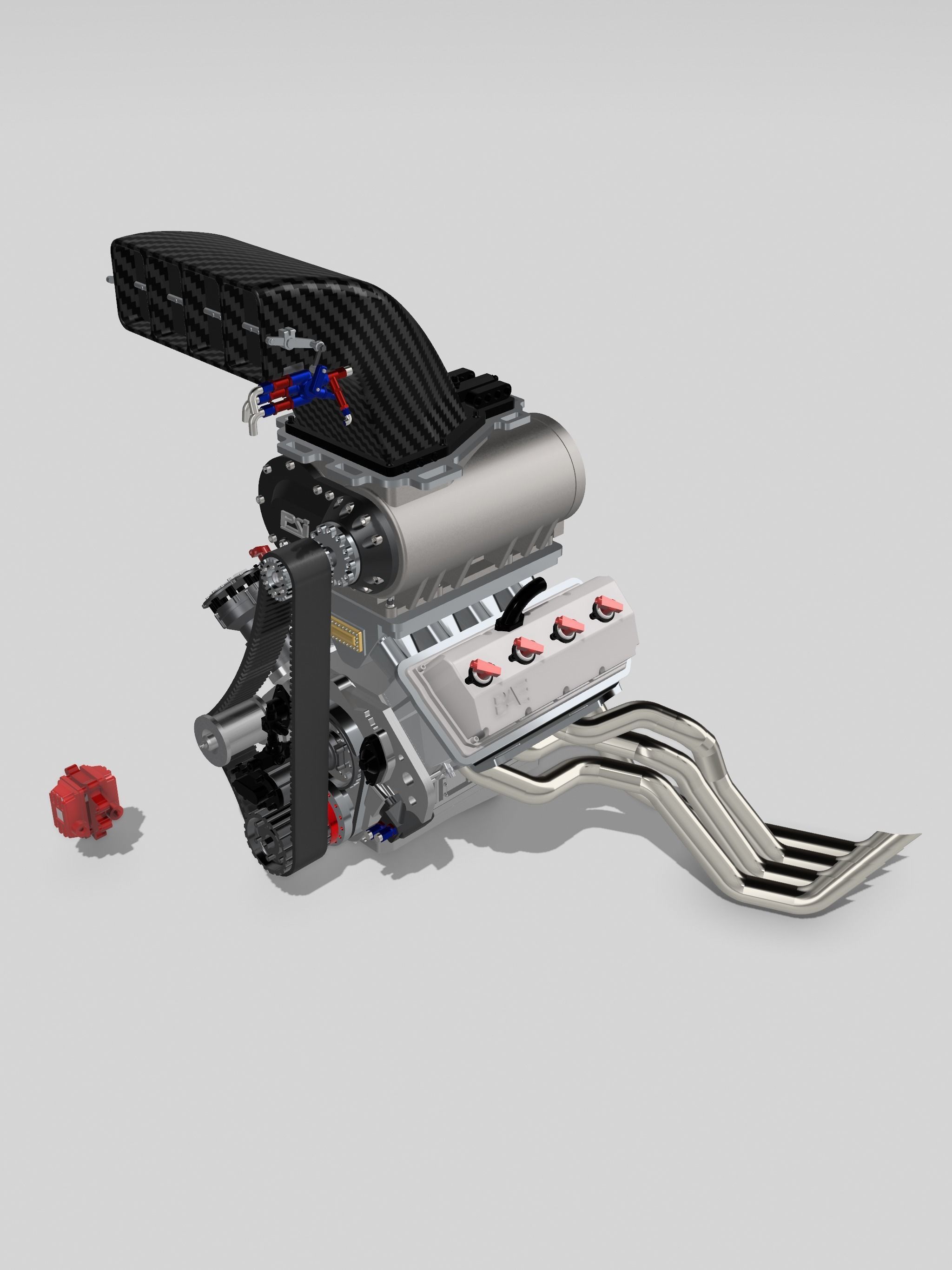 PSI Blown Hemi Gen 2 complete for Promod 3D model 3D printable | CGTrader
