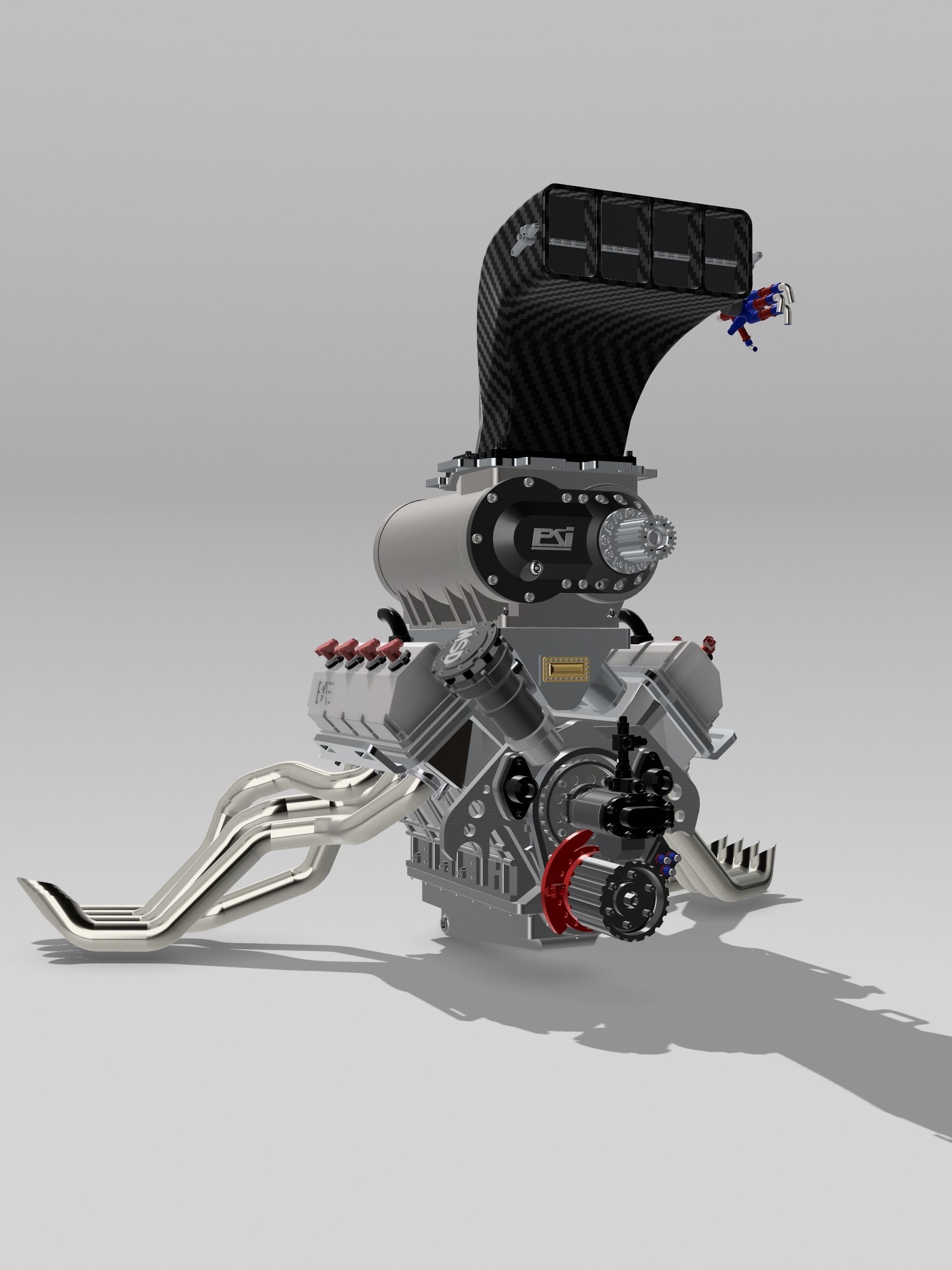 PSI Blown Hemi Gen 2 complete for Promod 3D model 3D printable | CGTrader