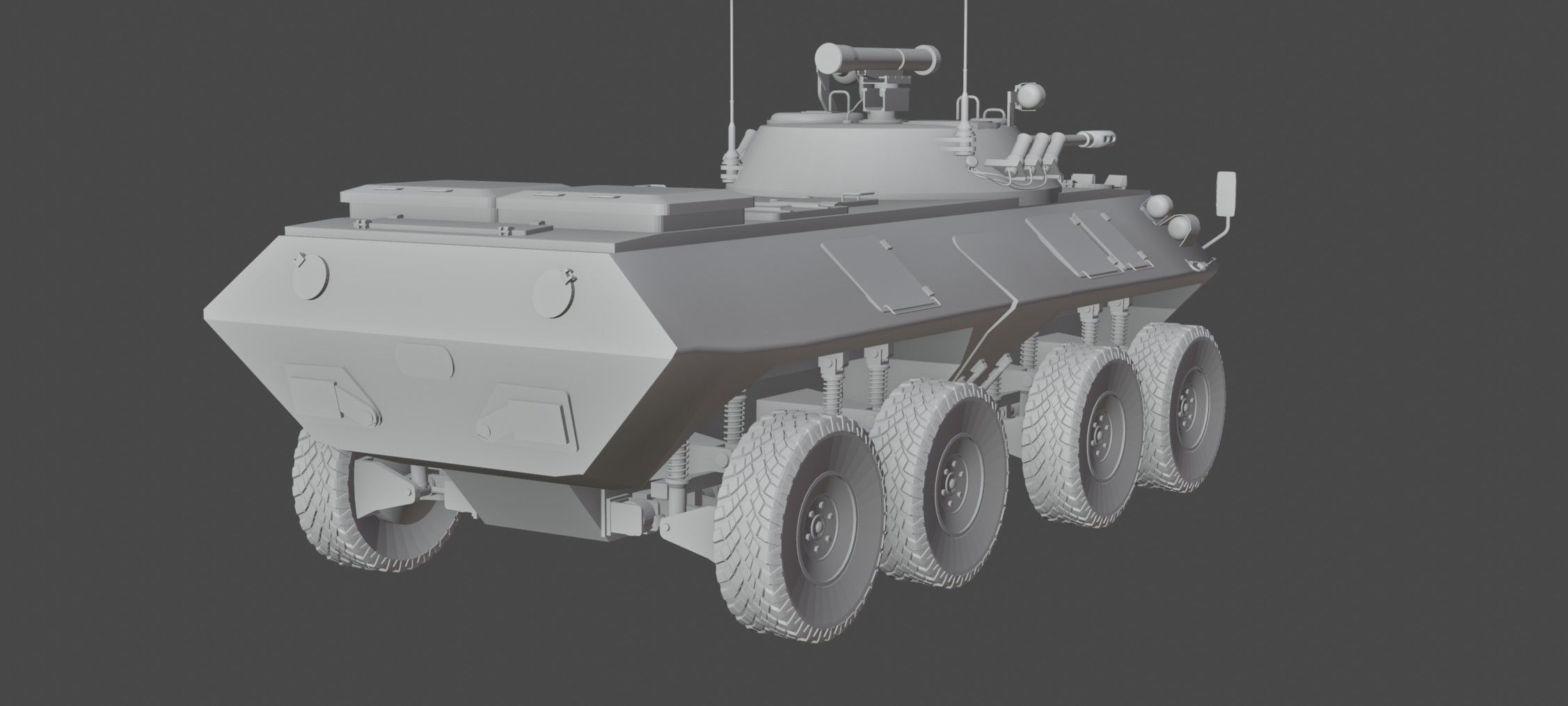 BTR-90 TANK 3d Model 3D model | CGTrader