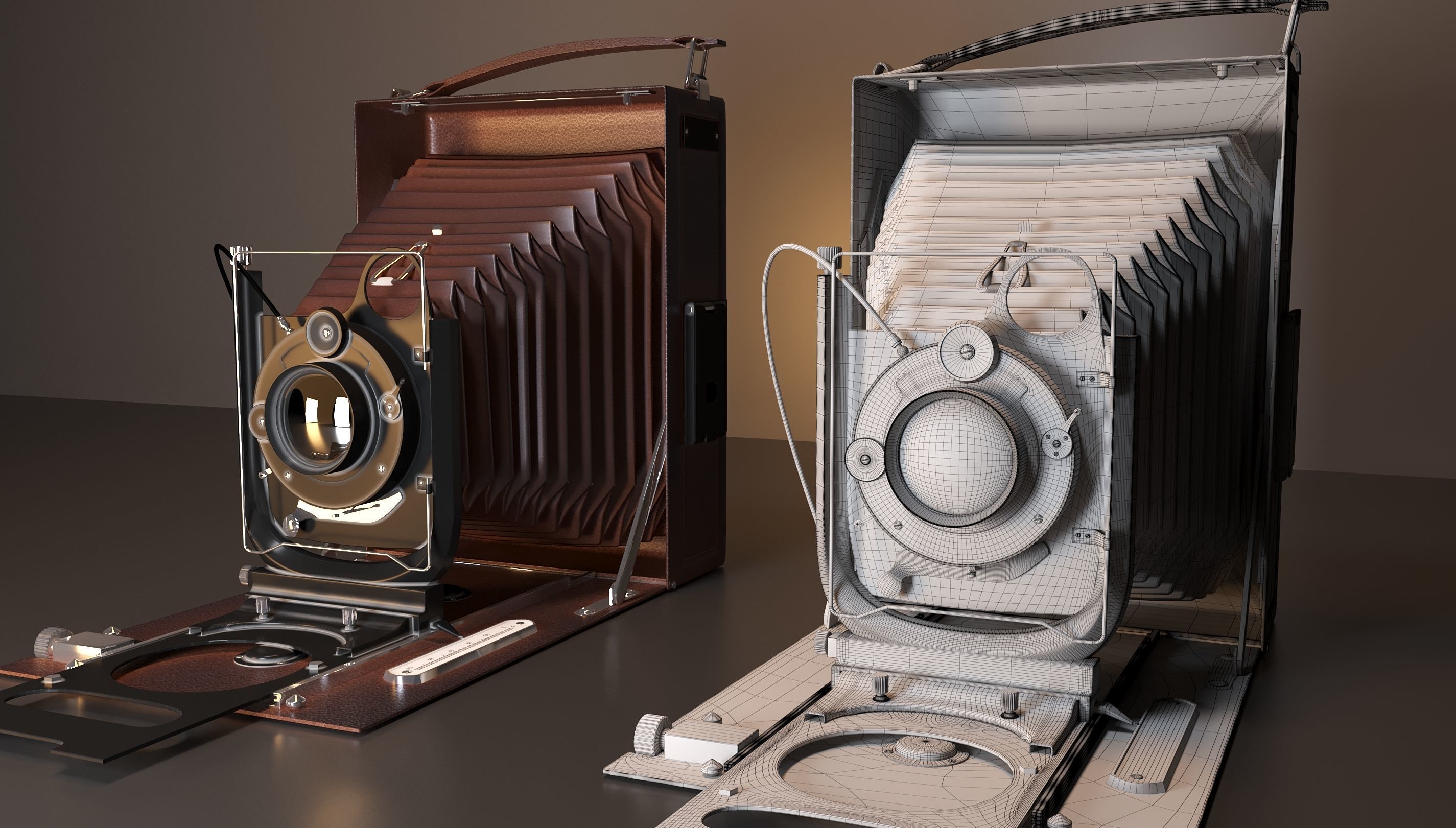 Retro camera 3D model | CGTrader