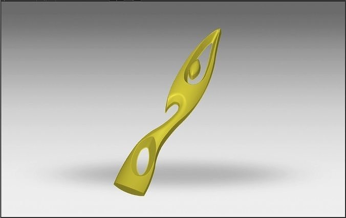 TROPHY ART 3D model | CGTrader