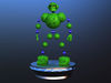 Robot Vectorman 3D model | CGTrader