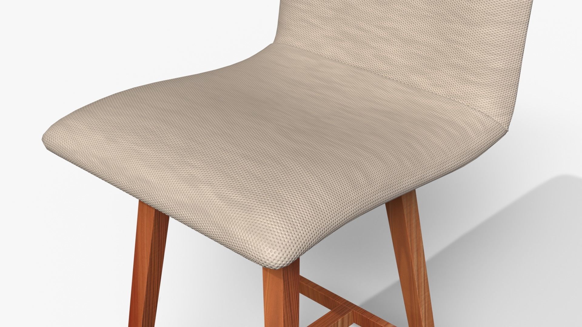 3D model Bar Stool Denim Beige VR / AR / low-poly | CGTrader