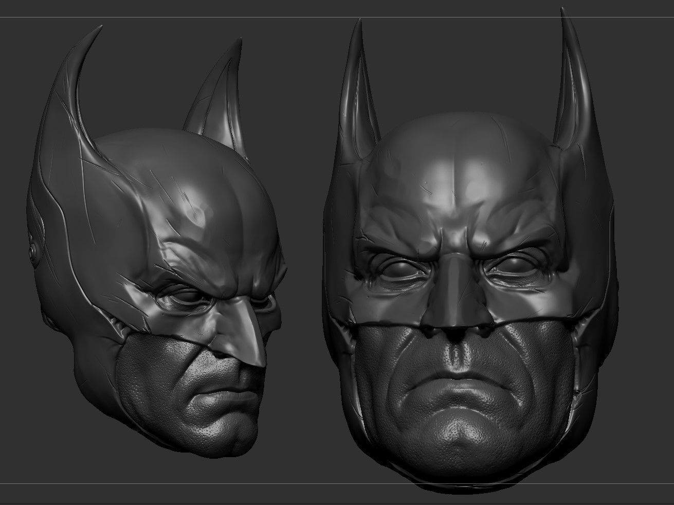 Batman Tactical Head 3D model 3D printable | CGTrader