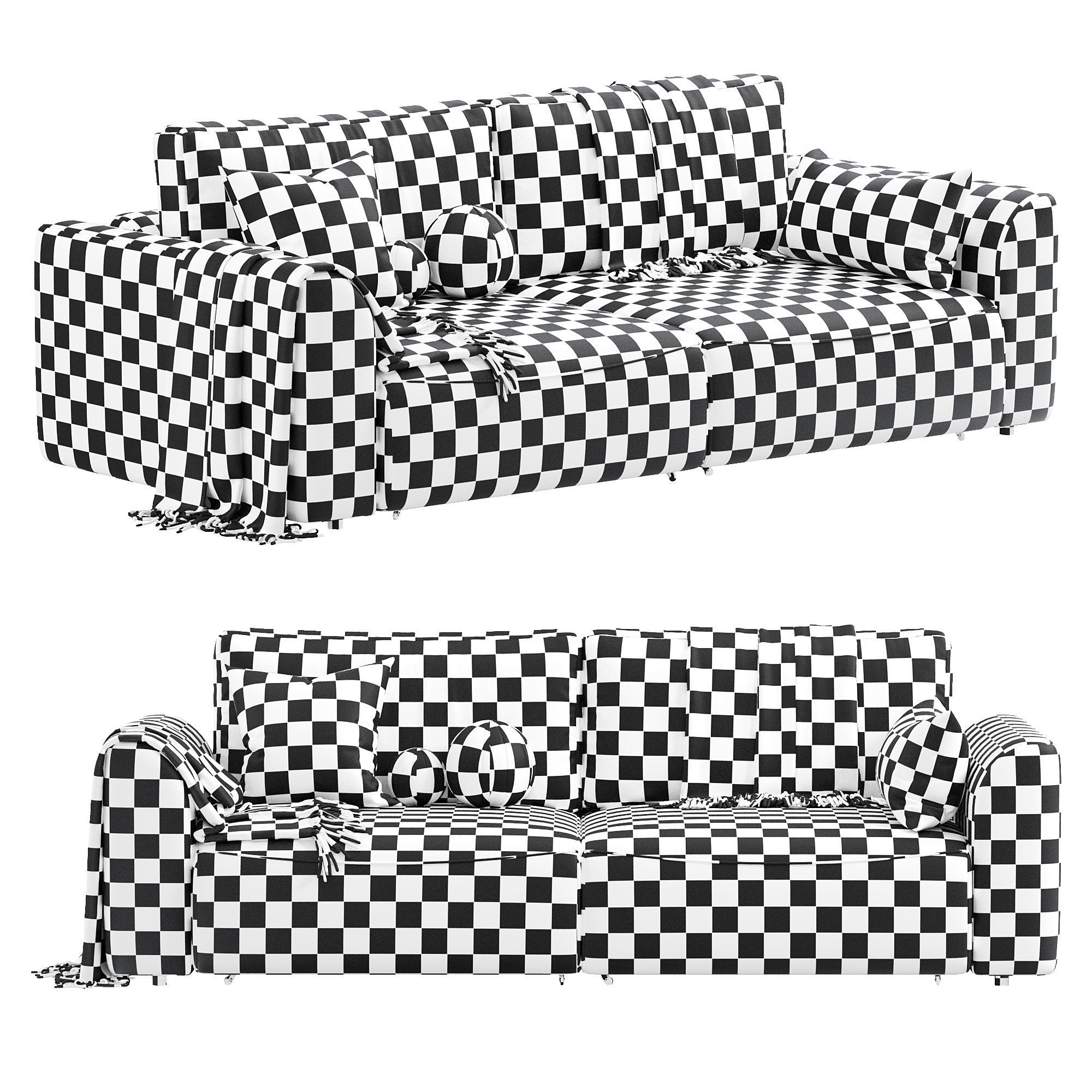 Kyron Sofa 3D model | CGTrader