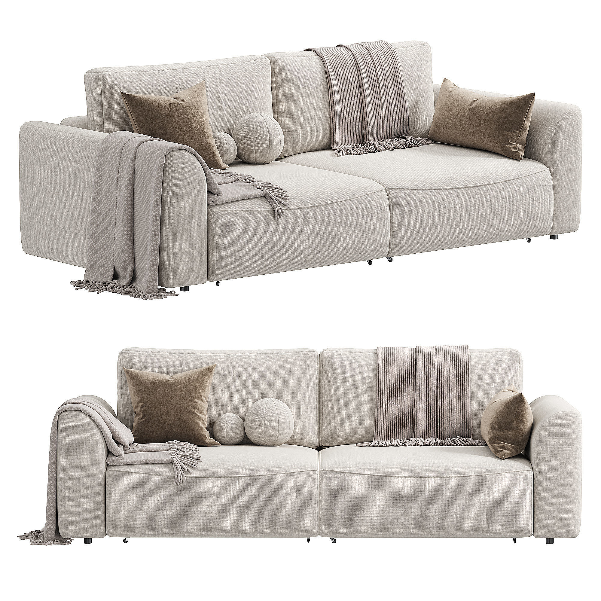 Kyron Sofa 3D model | CGTrader