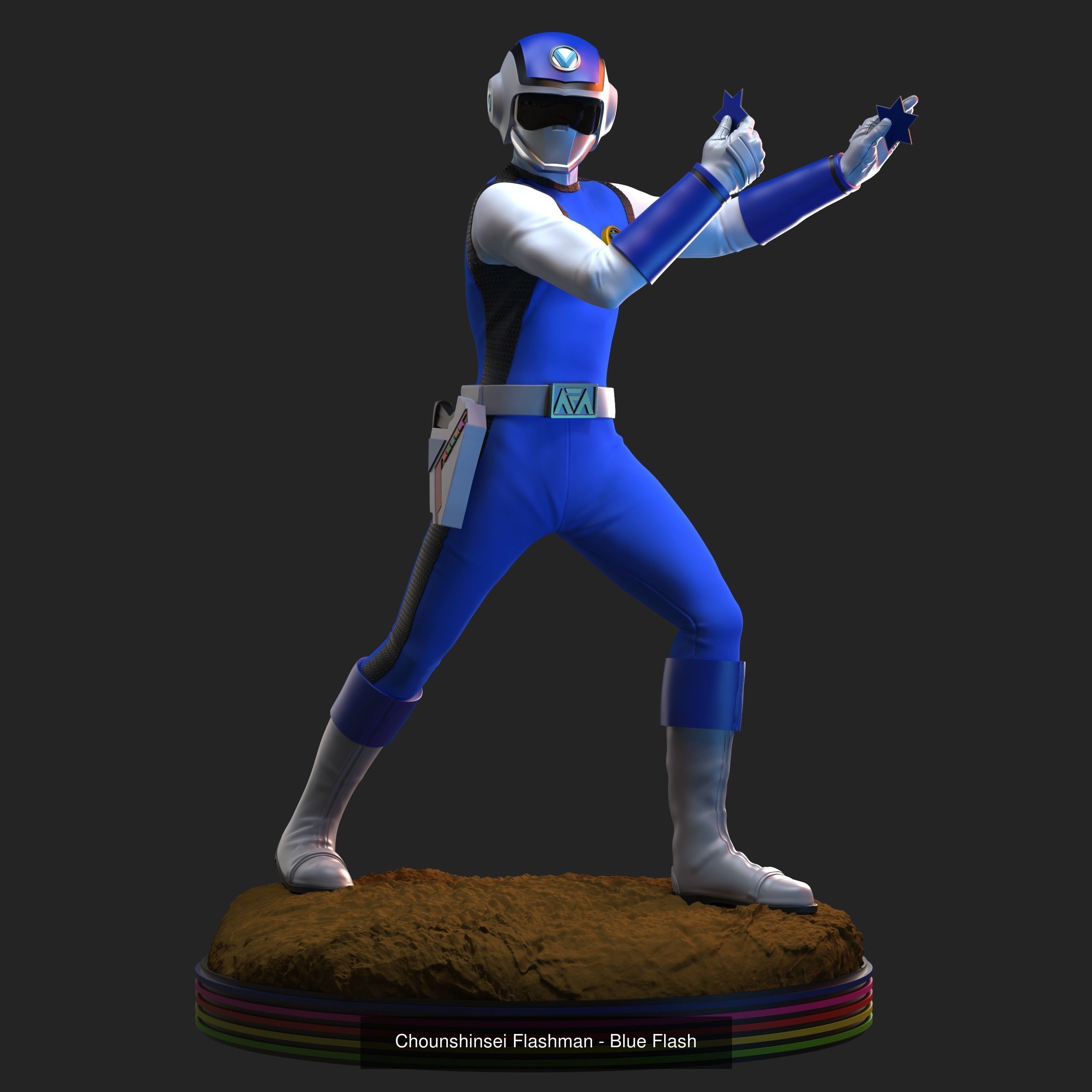 Chounshinsei Flashman - 3D Printable 3D Model Collection | CGTrader