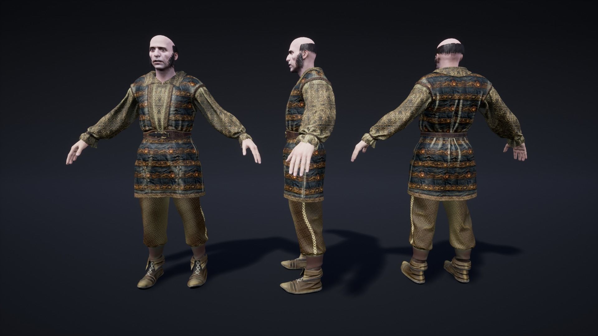 3D model NPC Characters Male Pack VR / AR / low-poly | CGTrader