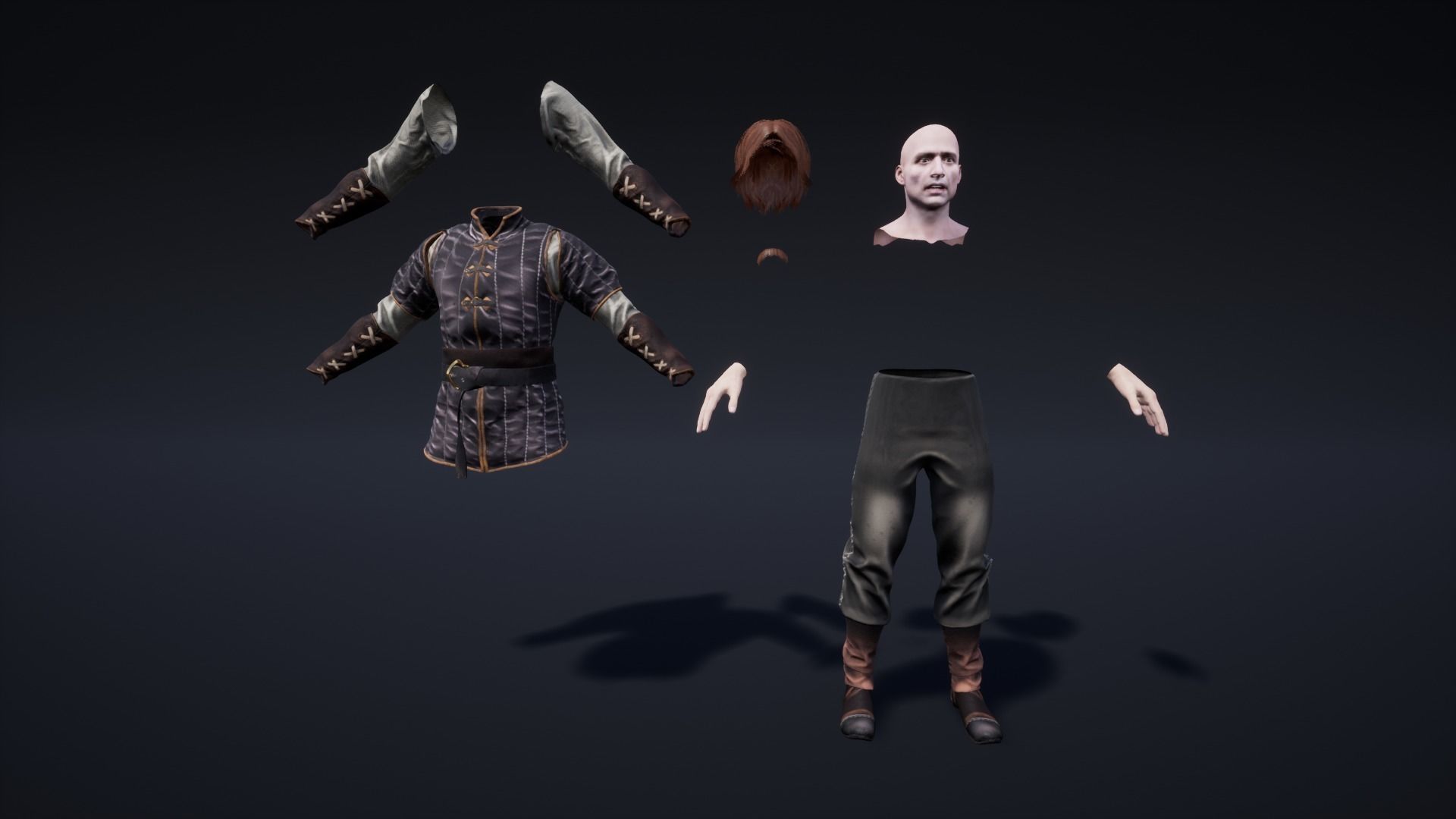 3D model NPC Characters Male Pack VR / AR / low-poly | CGTrader