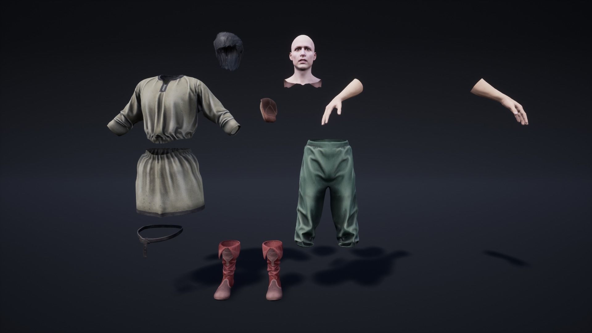 3D model NPC Characters Male Pack VR / AR / low-poly | CGTrader