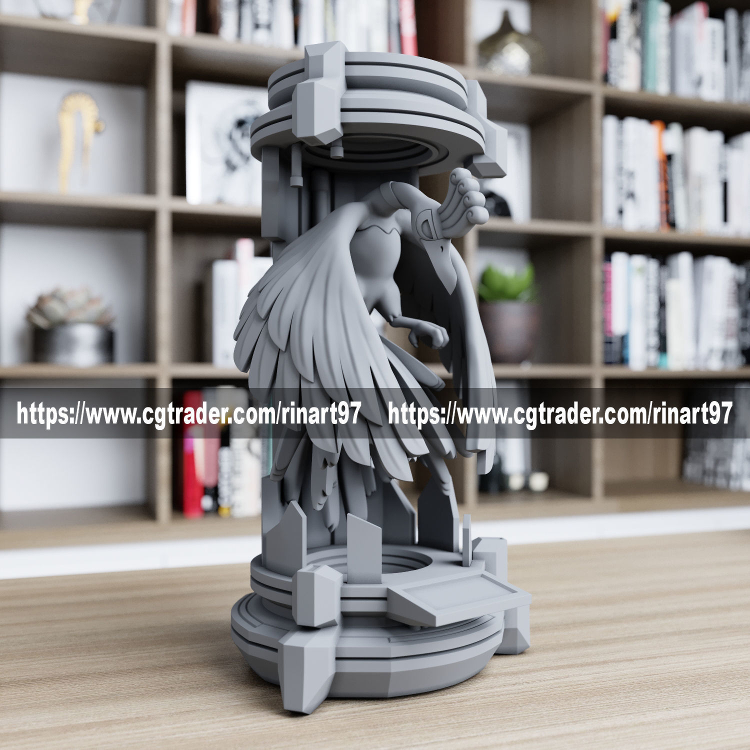 ho-oh in the lab from pokemon 3D model 3D printable | CGTrader