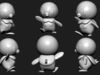 Pokemon - Piplup with 2 poses 3D model 3D printable | CGTrader