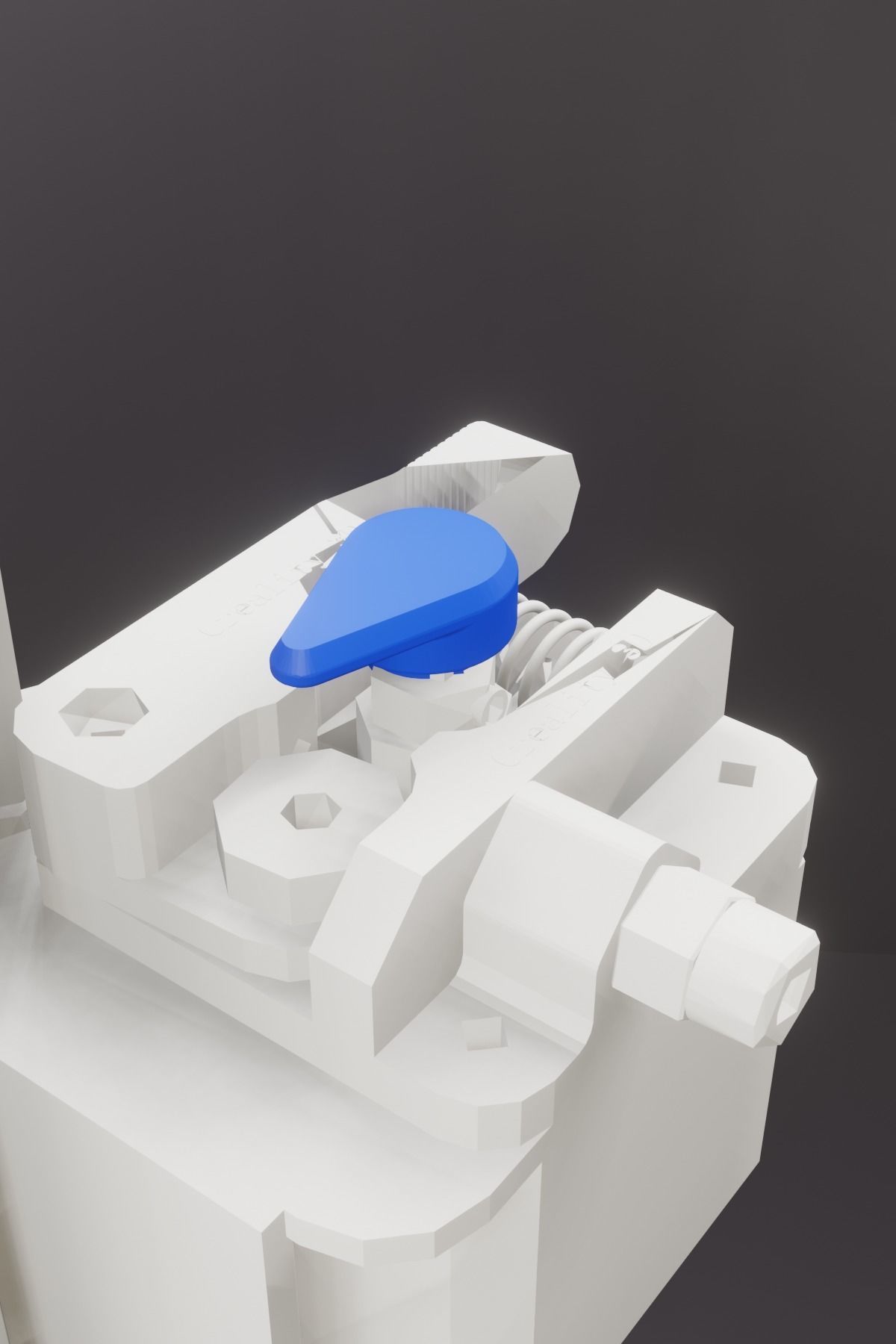 KNOB X AXIS ENDER 3 PRO free 3D model | CGTrader