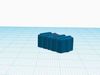 Blue water storage h0 scale 1-87 3D model 3D printable | CGTrader