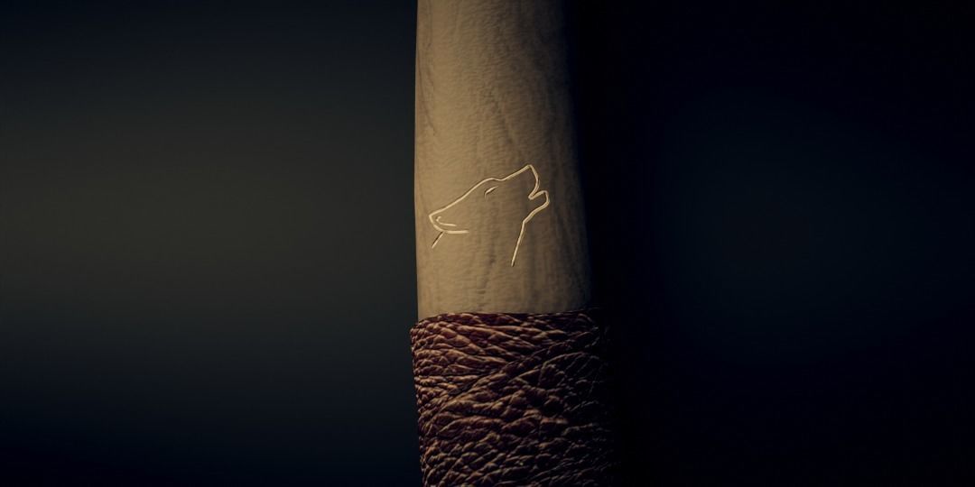 Tomahawk Axe - Wolf Carving free 3D model | CGTrader