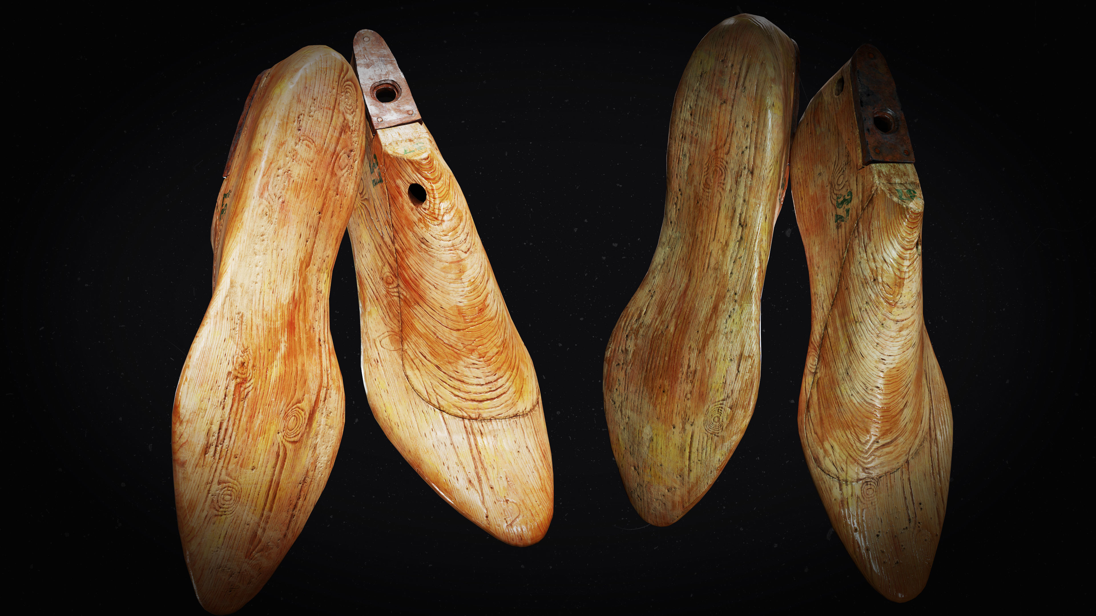Shoe Lasts free VR / AR / low-poly 3D model | CGTrader