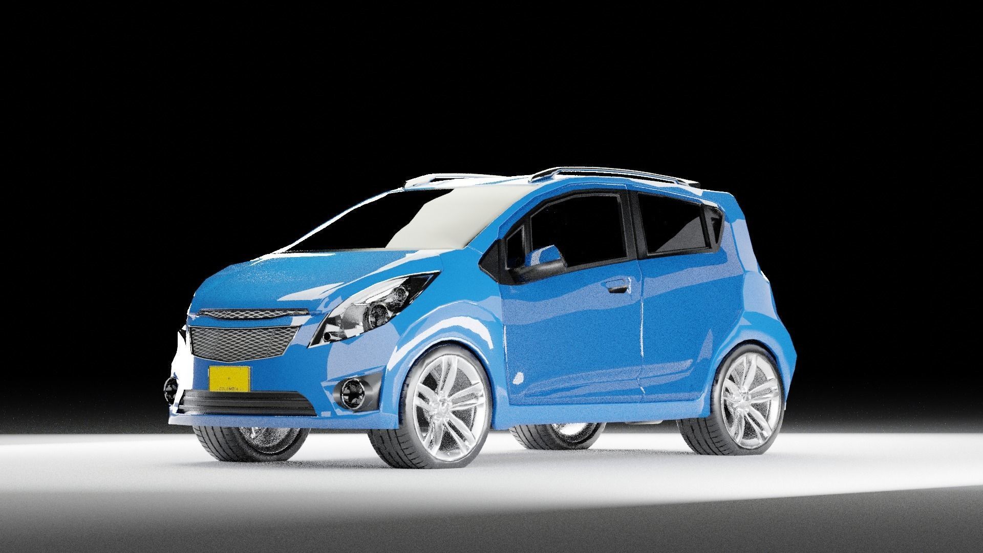 Chevorlet Spark GT 3D model | CGTrader